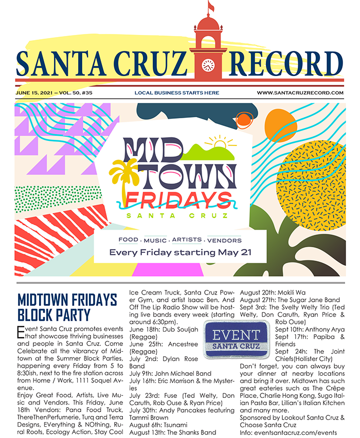 Santa Cruz Record - Best Publishing Service in Santa Cruz County