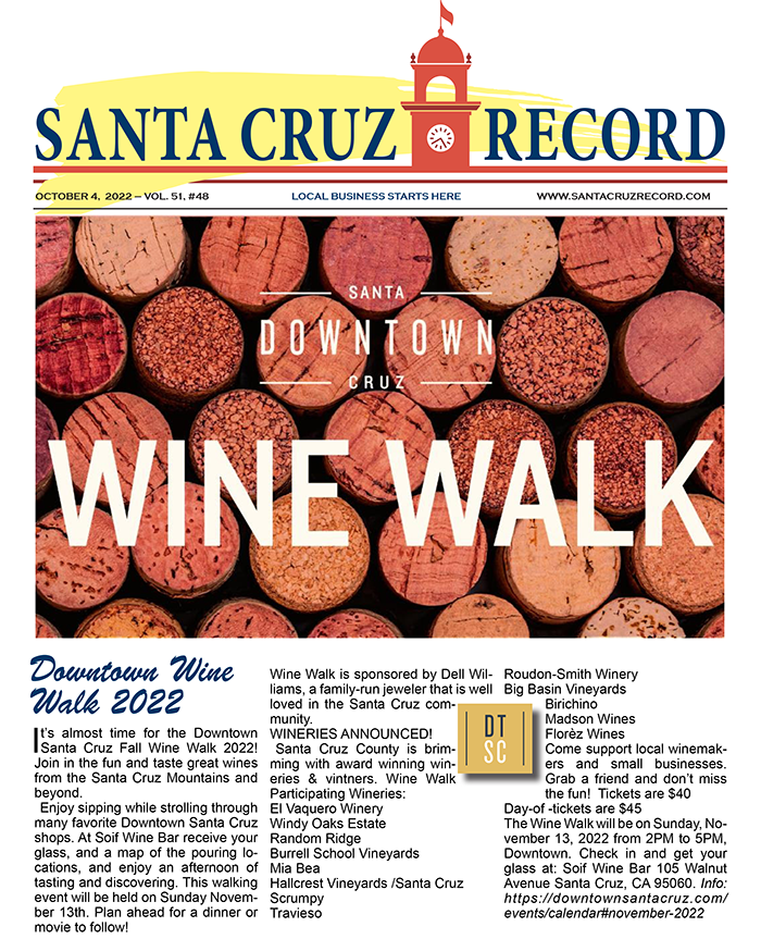 Santa Cruz Record - Best Publishing Service in Santa Cruz County