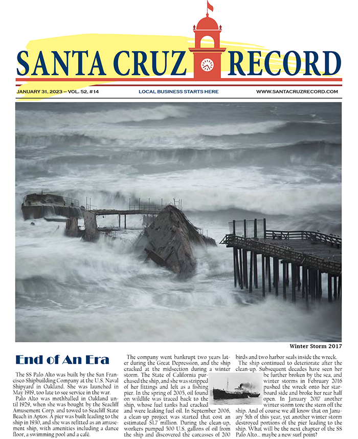 Past Publications of Santa Cruz Record | Santa Cruz Record